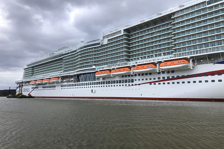 Brombach + Gess: Referenzen P&O Cruises